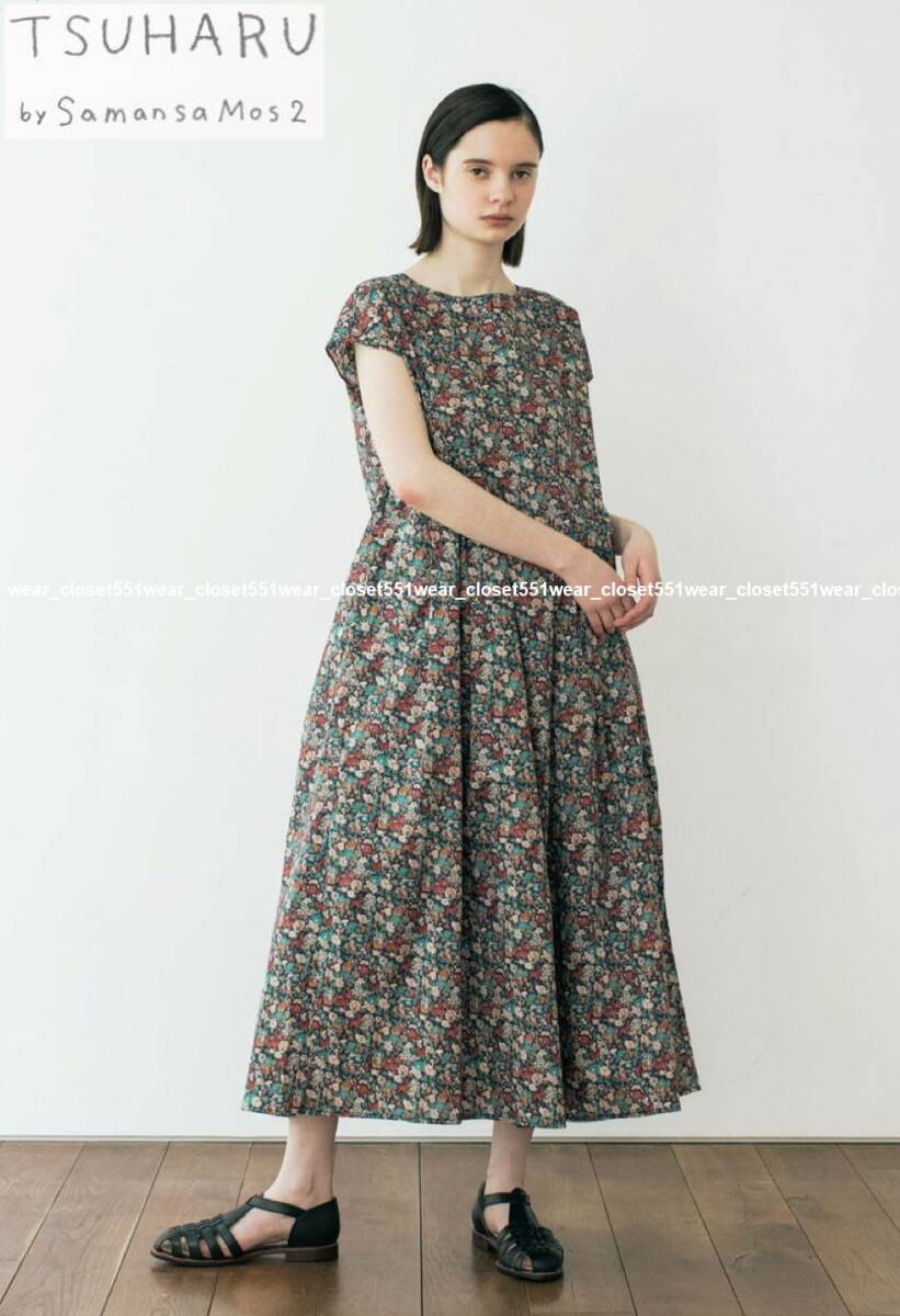 【未使用に近い】2022 美品TSUHARU by Samansa Mos2 ツハル☆リバティFergus柄ワンピース F ネイビー系★19800円の落札情報詳細 - Yahoo!オークション ...