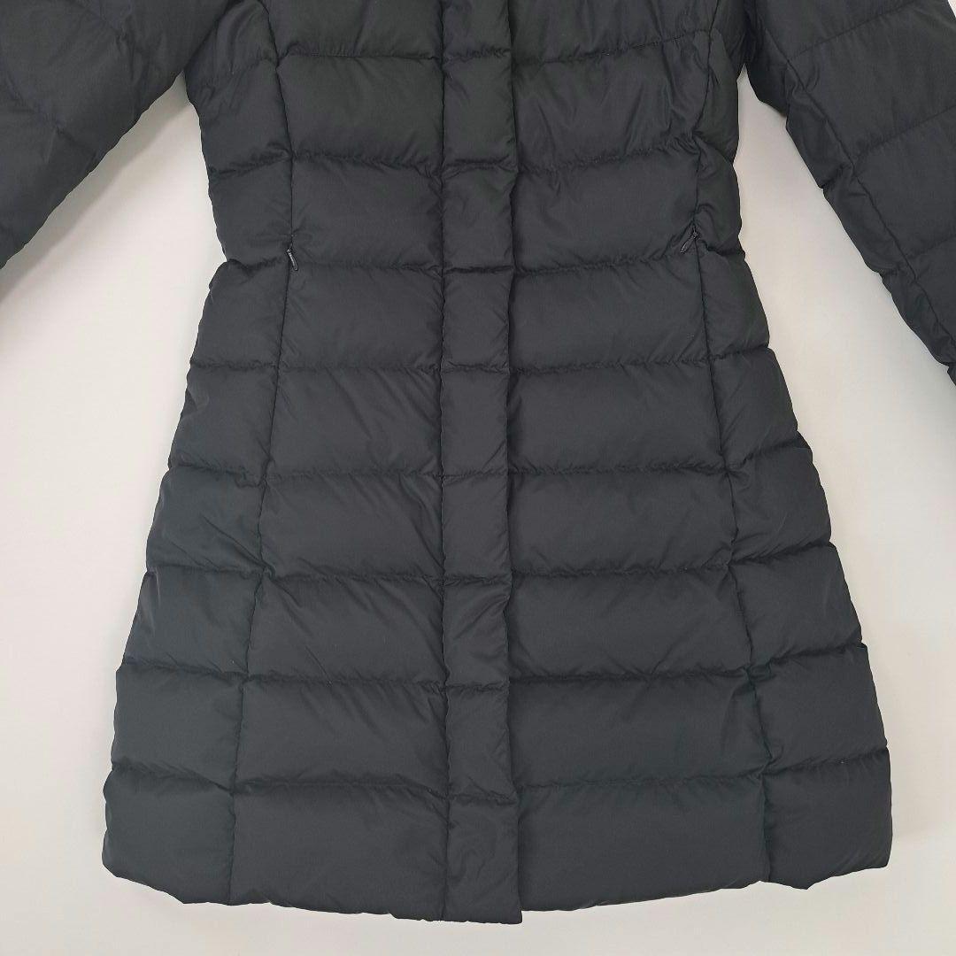 【目立った傷や汚れなし】HERNO ヘルノ 高機能 POLAR-TECH ポーラテック ダウンコート ダウンジャケット ダウン 黒 ブラック 40 ロゴプレート付 Aライン レディースの落札 ...