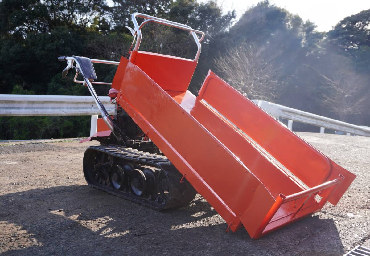 【目立った傷や汚れなし】筑水キャニコム BFP401 農用運搬車 クローラ型 手動ダンプ 最大積載量 250kg ガソリン 最大3.4馬力 ★静岡県湖西市発★の落札情報詳細 - Yahoo ...