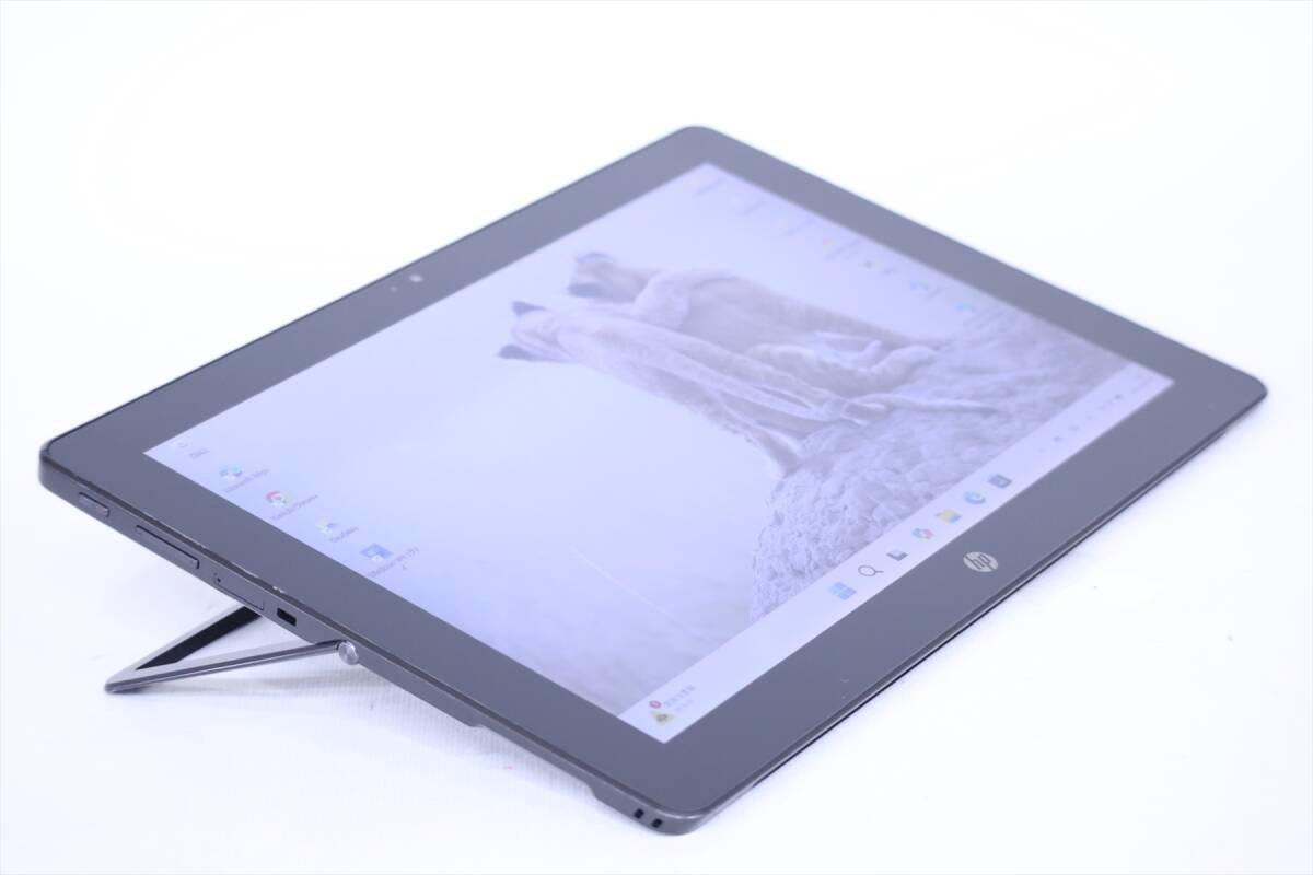【やや傷や汚れあり】1円～ Windows11 タッチパネル 2in1 タブレット 12.0インチ 超軽量850g 持ち運び楽々 HP Pro ...