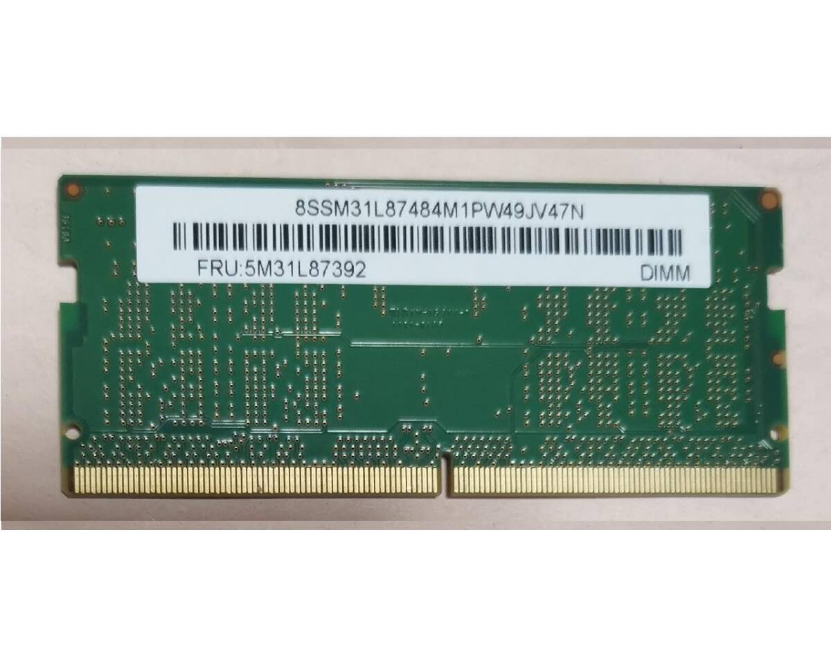 【目立った傷や汚れなし】Micron DDR5-5600 8GB SO-DIMM SODIMMの落札情報詳細 - Yahoo!オークション落札価格検索 オークフリー