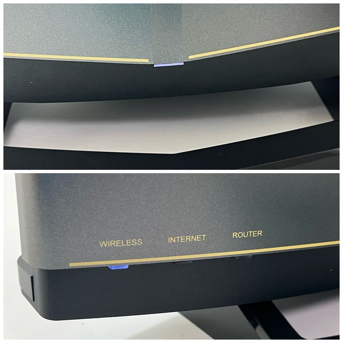 【未使用に近い】③ BUFFALO/バッファロー /Wi-Fiルーター/AirStationトライバンドWi-Fiルーター/WTR-M2133HP/WEN-1266/無線LAN親機中継機セット ...