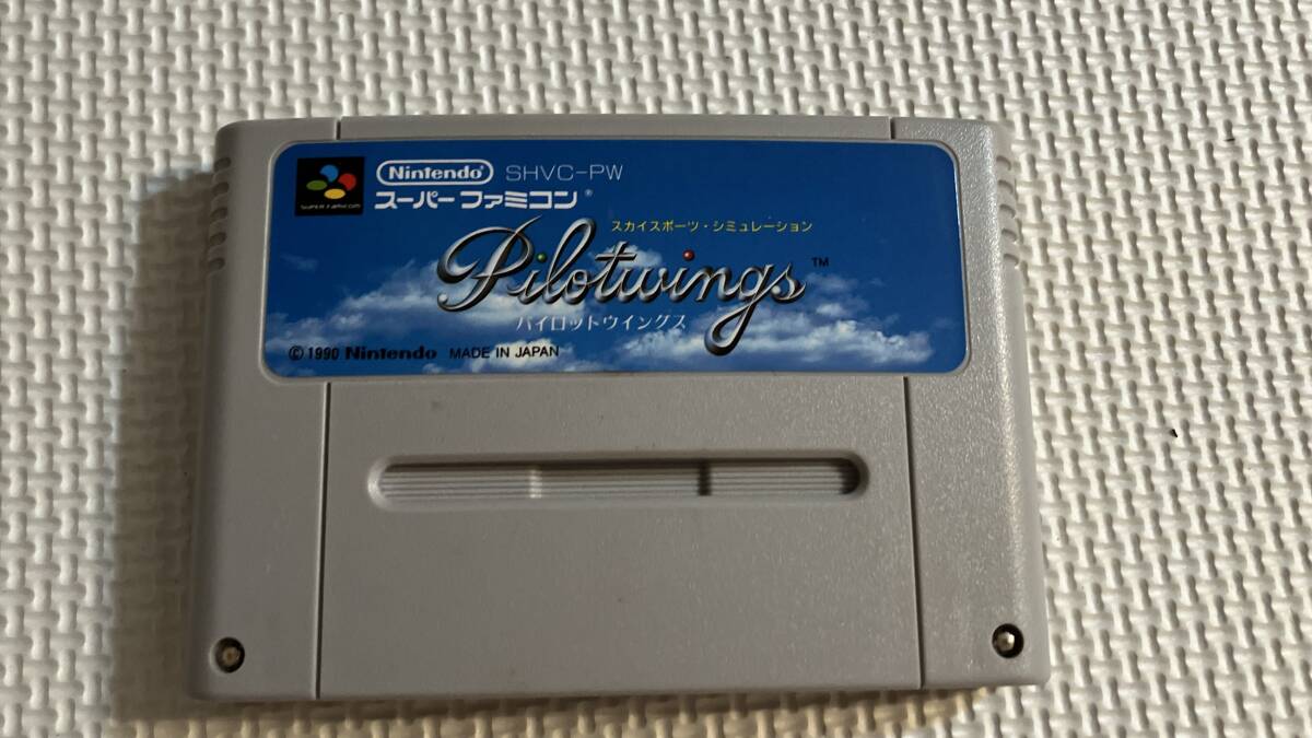 【やや傷や汚れあり】25-SFC-182-T 動作品 スーパーファミコン パイロットウイングスの落札情報詳細 - Yahoo!オークション落札価格検索 オークフリー