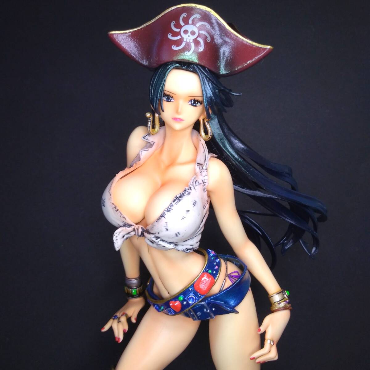 【未使用】ボア・ハンコック カスタムリペイント 瞳修正 レジンクリアコート ONE PIECE ワンピース FLAG DIAMOND SHIP BOA.HANCOCKリアル仕上イラストの落札 ...