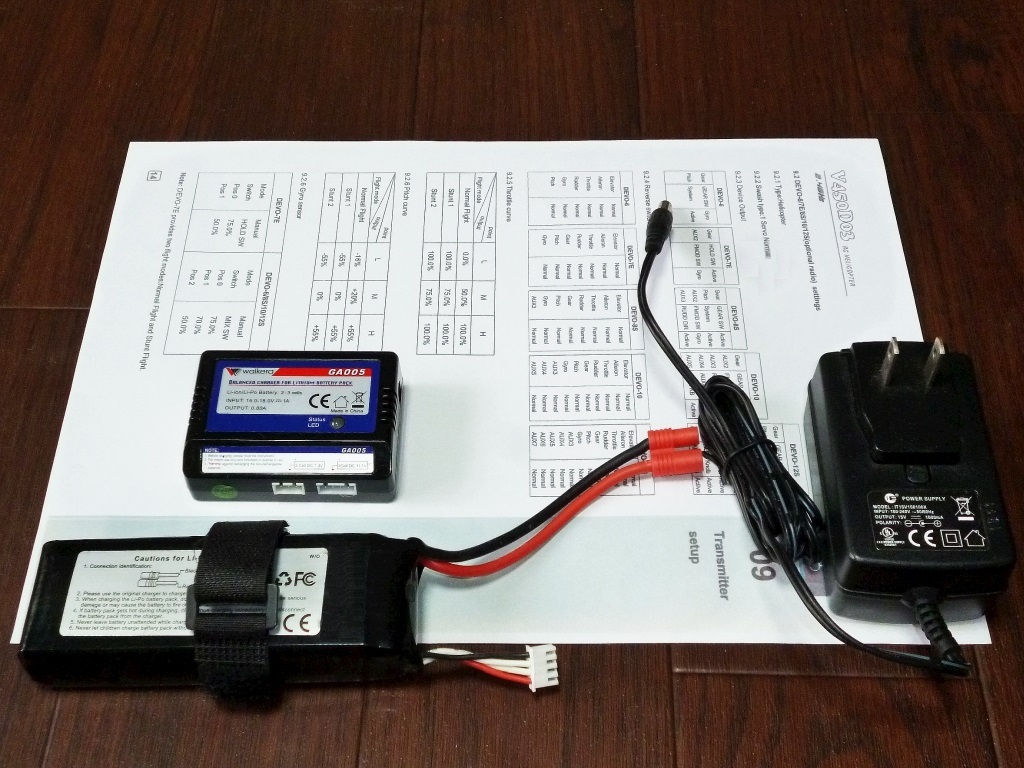 【目立った傷や汚れなし】ワルケラ WK-2403 2.4GHz 送信機 トランスミッタ（モード1） ヘリコプター Walkera ラジコンの ...