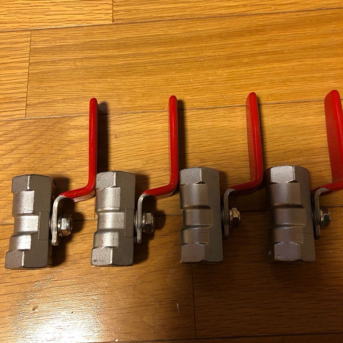 【未使用】KITZ キッツ600型 ステンレス鋼ボールバルブ 3個セット 15A 1/2 SUS304ステンレスボールバルブの落札情報詳細 - Yahoo!オークション落札価格検索 オークフリー