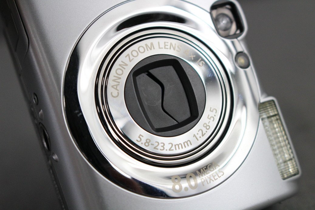 【全体的に状態が悪い】【J】Canon IXY DIGITAL 810 IS PC1235 シルバー コンパクトデジタルカメラ キヤノン ...