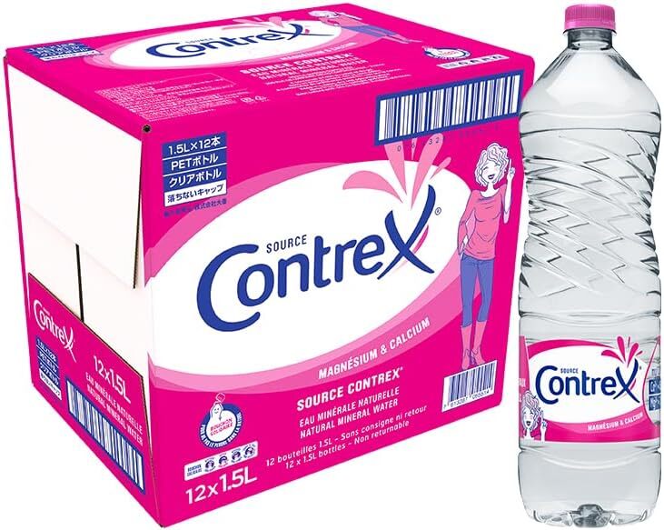 【未使用】Contrex(コントレックス)PET 1.5Lx12本 [正規輸入品] 超硬水(サステナブル対応テザードキャップ)の落札情報詳細 ...