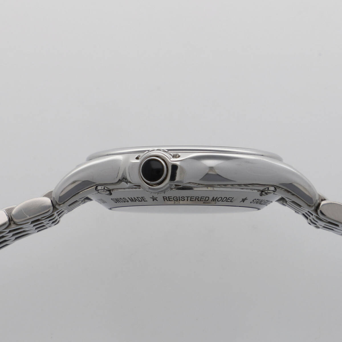 【傷や汚れあり】FENDI フェンディ 002-10500L-592 クレイジーカラット ブラックダイヤル SS クオーツ レディース ...