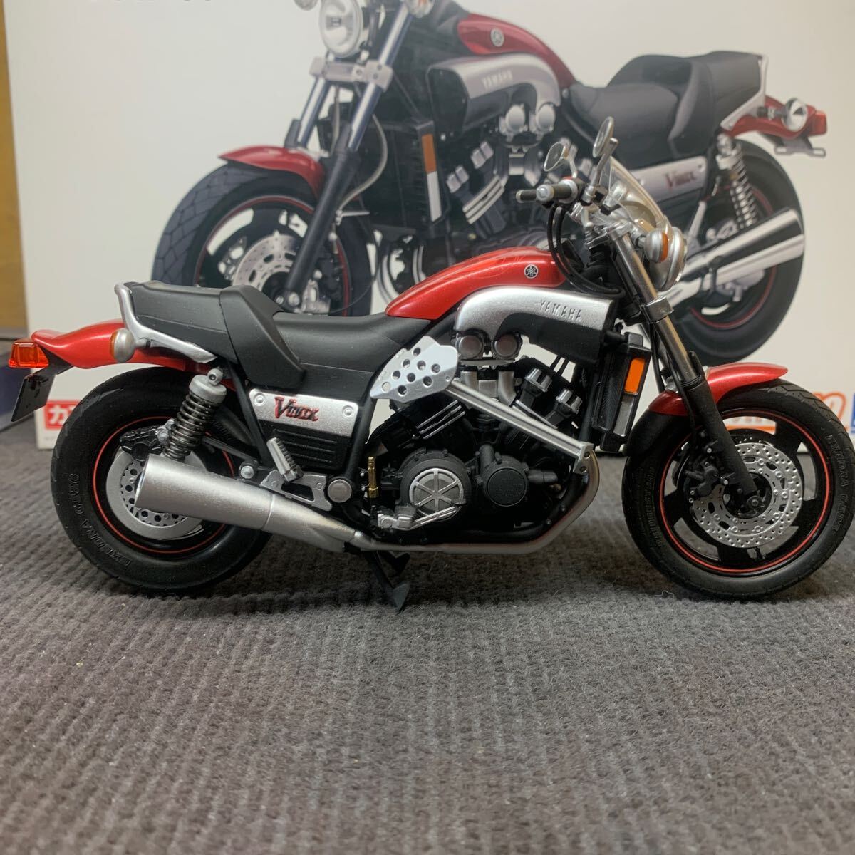【やや傷や汚れあり】アオシマ 1/12 ヤマハ5GK Vmax’04 組み立て塗装済の落札情報詳細 - Yahoo!オークション落札価格検索 ...