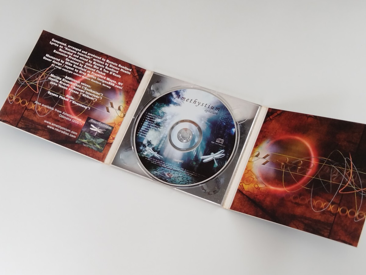 【やや傷や汚れあり】Amethystium / aphelion デジパックCD NEURODISC REC.US盤 アメジスティウム ...