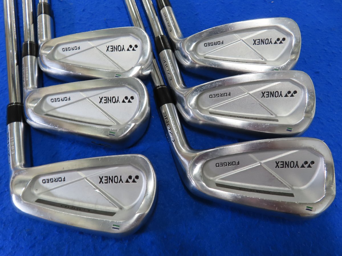 【全体的に状態が悪い】【中古・訳あり】YONEX（ヨネックス）2022 E-ZONE CB511 アイアン 6本セット 5I～PW【S ...