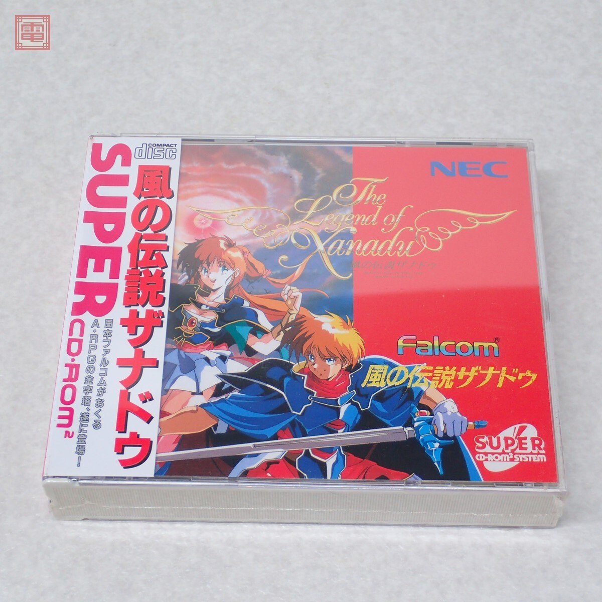 【やや傷や汚れあり】動作保証品 PCE PCエンジン SUPER CD-ROM2 風の伝説ザナドゥII Legend of Xanadu 日本ファルコム Falcom 箱説帯付【PPの落札情報 ...