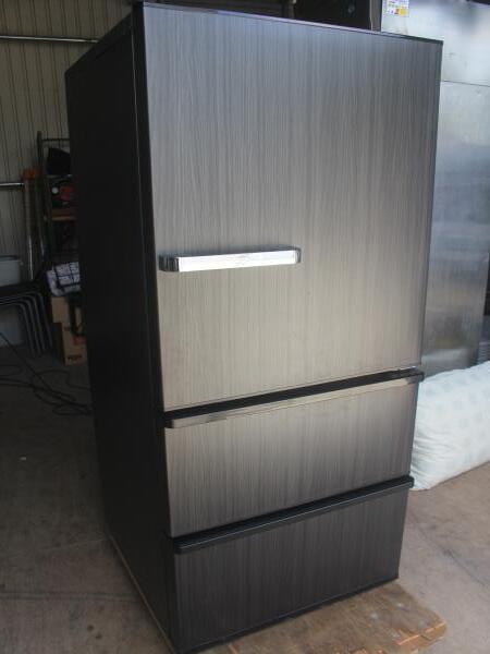 【やや傷や汚れあり】7083 高年式★2024年製 AQUA 3ドアノンフロン冷凍冷蔵庫 アクア AQR-SV27P(K) 272L ウッドブラックの落札情報詳細 - Yahoo!オークション ...