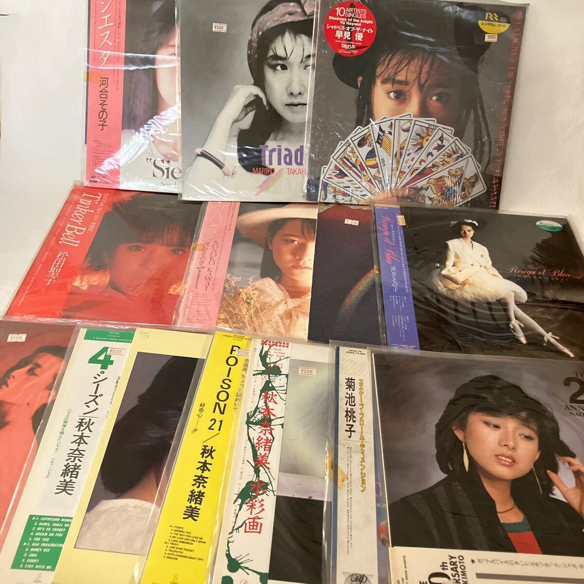 【傷や汚れあり】c942 80 LP レコード 松田聖子 河合その子 秋本奈緒美 高橋真梨子 早見優 柏原芳恵 昭和アイドル 邦楽 色々 まとめて セット 汚れ有りの落札情報詳細 ...