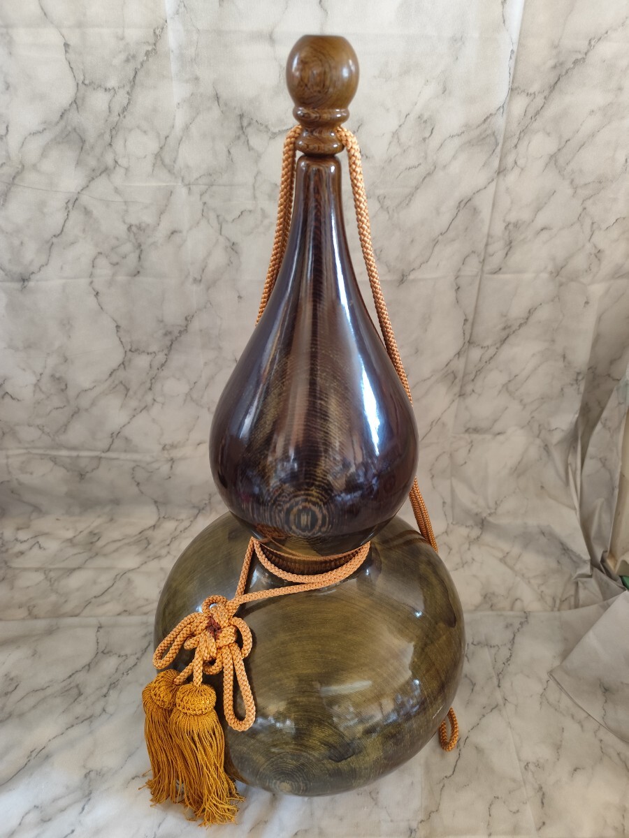 【やや傷や汚れあり】【大型 木彫ひょうたん】高さ約56cm 瓢箪 置物 飾り物 縁起物 開運 魔除けの落札情報詳細 - Yahoo!オークション落札価格検索 オークフリー