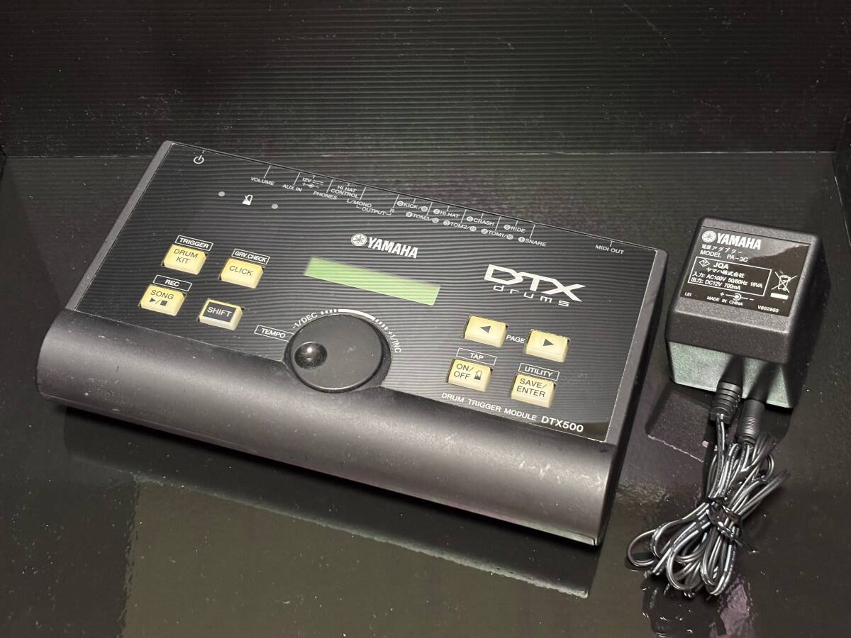 【傷や汚れあり】【中古・送料込み】YAMAHA TRIGGER MODULE DTX 500 「音源部のみ」の落札情報詳細 - Yahoo!オークション落札価格検索 オークフリー