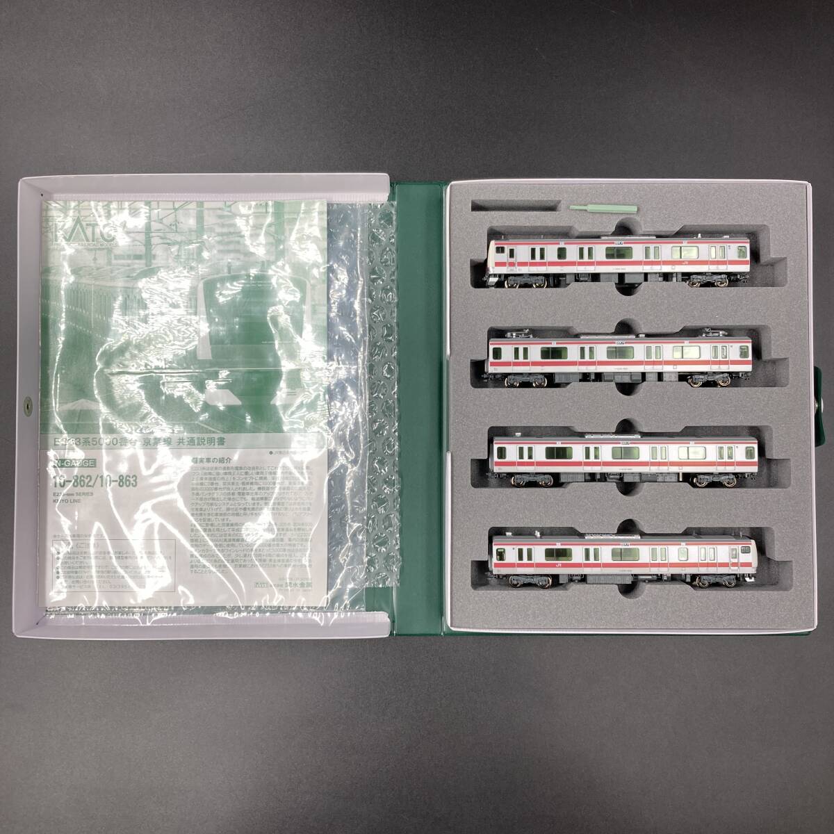 【目立った傷や汚れなし】KATO カトー Nゲージ 10-863 E233系5000番台 京葉線 鉄道模型の落札情報詳細 - Yahoo!オークション落札価格検索 オークフリー