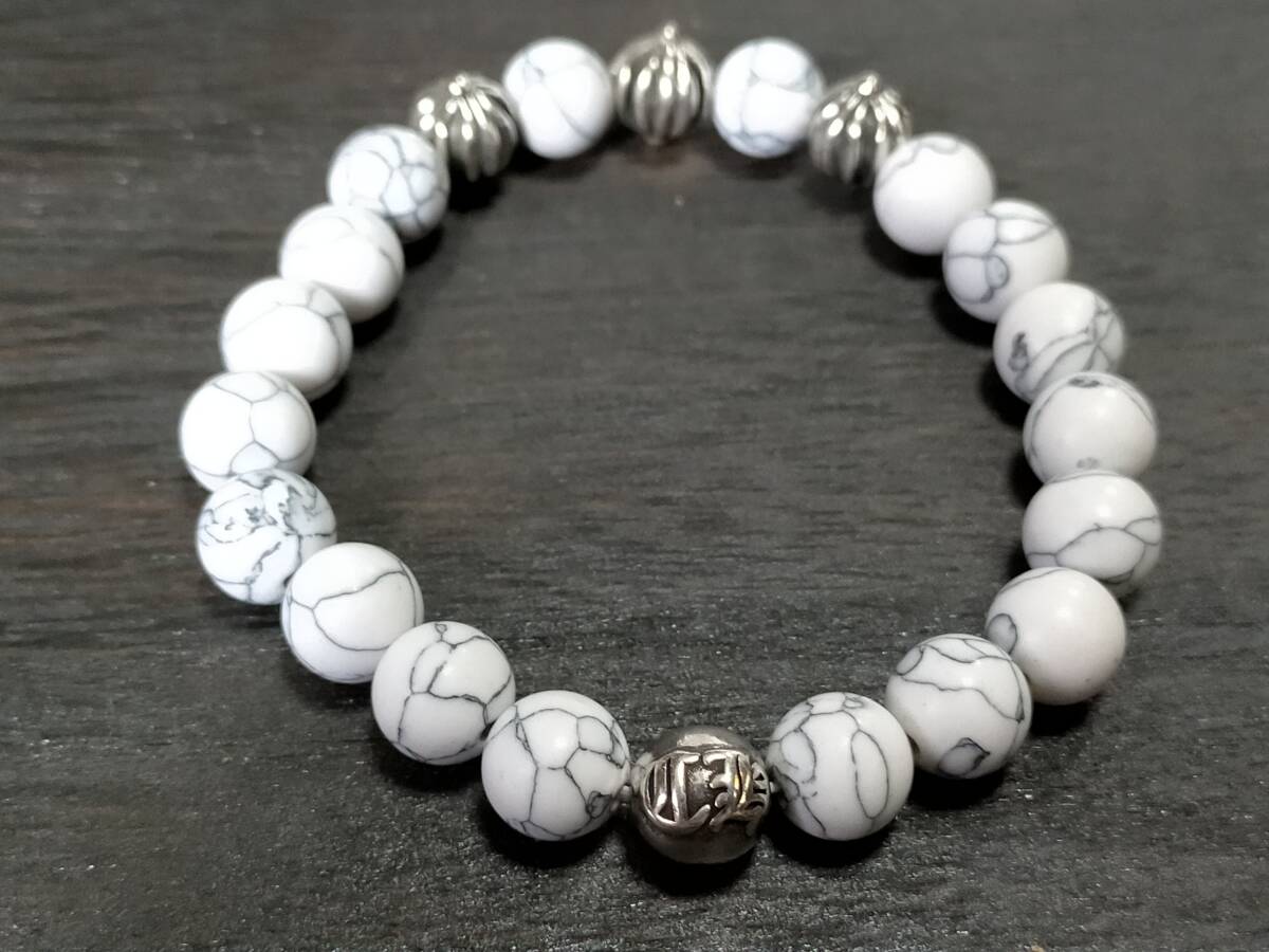 【傷や汚れあり】CHROME HEARTS 10mm BEAD ホワイトターコイズビーズブレス ブレスレット クロムハーツ シルバー925の落札情報詳細 - Yahoo!オークション落札価格 ...