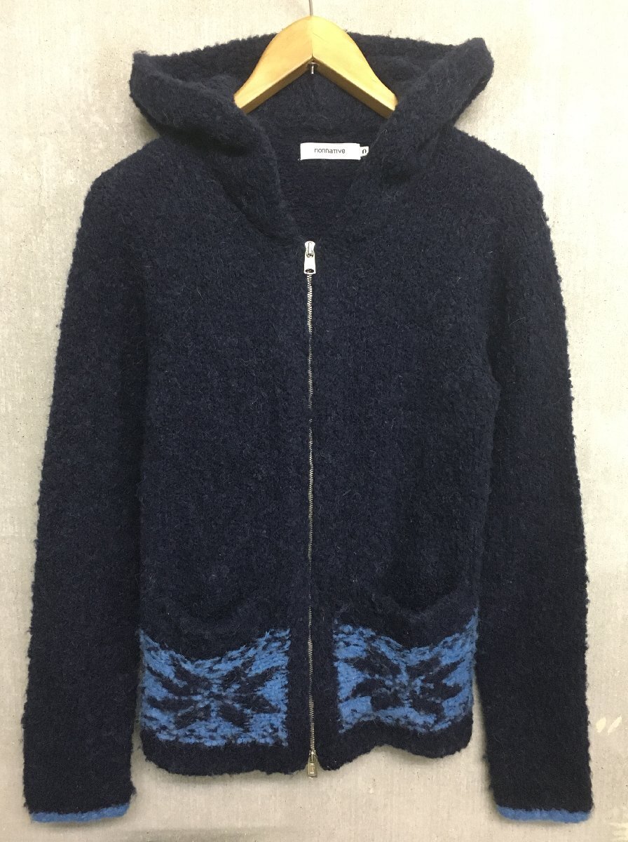 【目立った傷や汚れなし】 nonnative ノンネイティブ 12aw NN-K2205 LUMBERER HOODED FULL ZIP ...