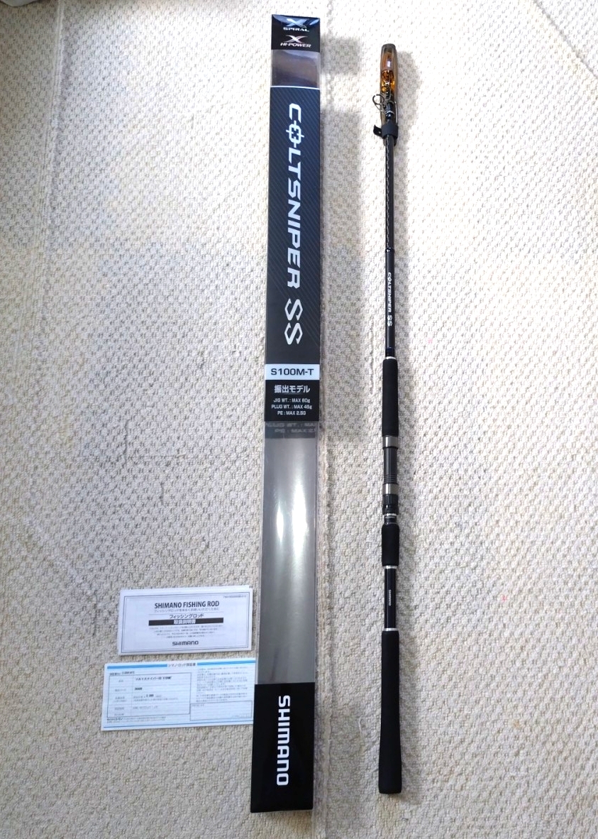 【目立った傷や汚れなし】シマノ (SHIMANO) 21 コルトスナイパー SS 振出しモデル S100M-T 【中古品】の落札情報詳細 ...