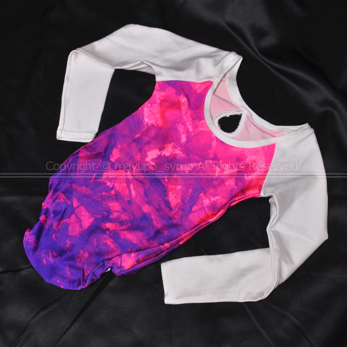 【やや傷や汚れあり】L1239-38★SASAKI ササキスポーツ 7002 ロングスリーブ体操レオタード ピンク×ホワイト JMの落札情報 ...