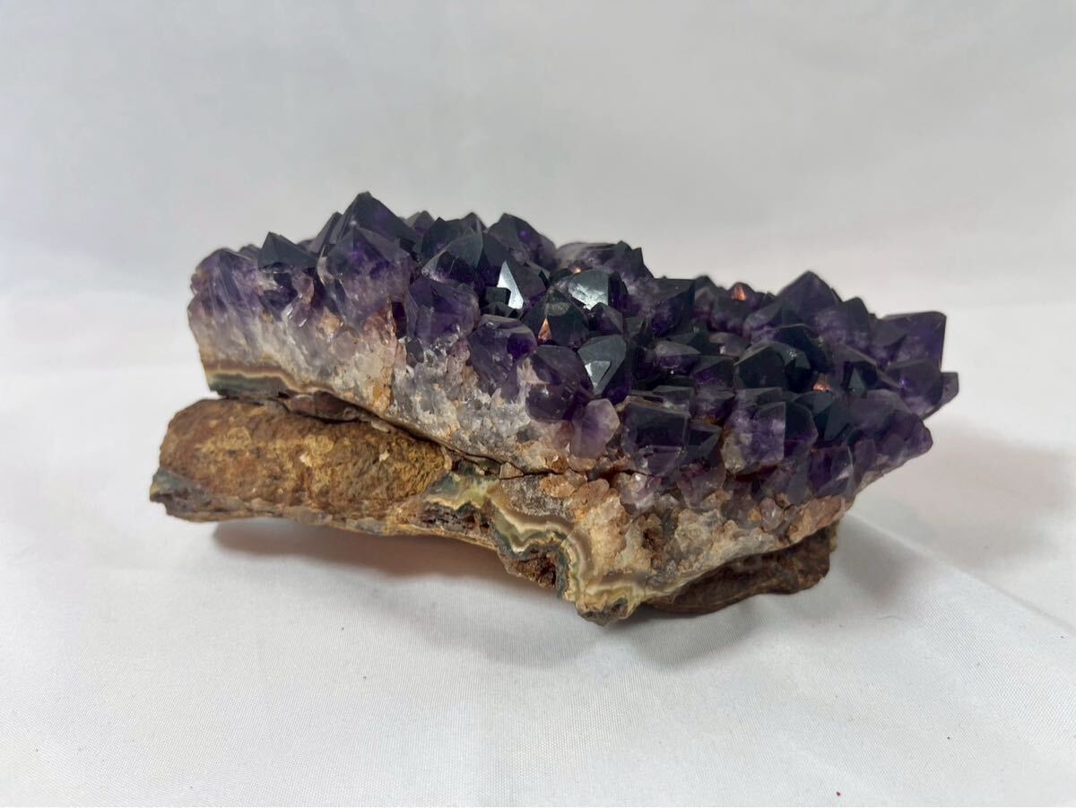 【やや傷や汚れあり】④ アメジスト 原石 クラスター ウルグアイ産 1.75kg 紫水晶 【12215】の落札情報詳細 - Yahoo ...