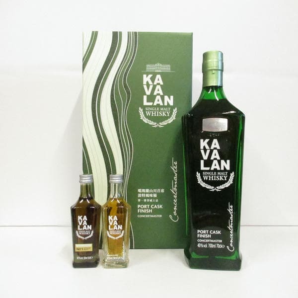 【目立った傷や汚れなし】1円~ 【3本セット】KAVALAN（カバラン）シングルモルト 各種（コンサートマスター ポートカスクフィニッシュ ...