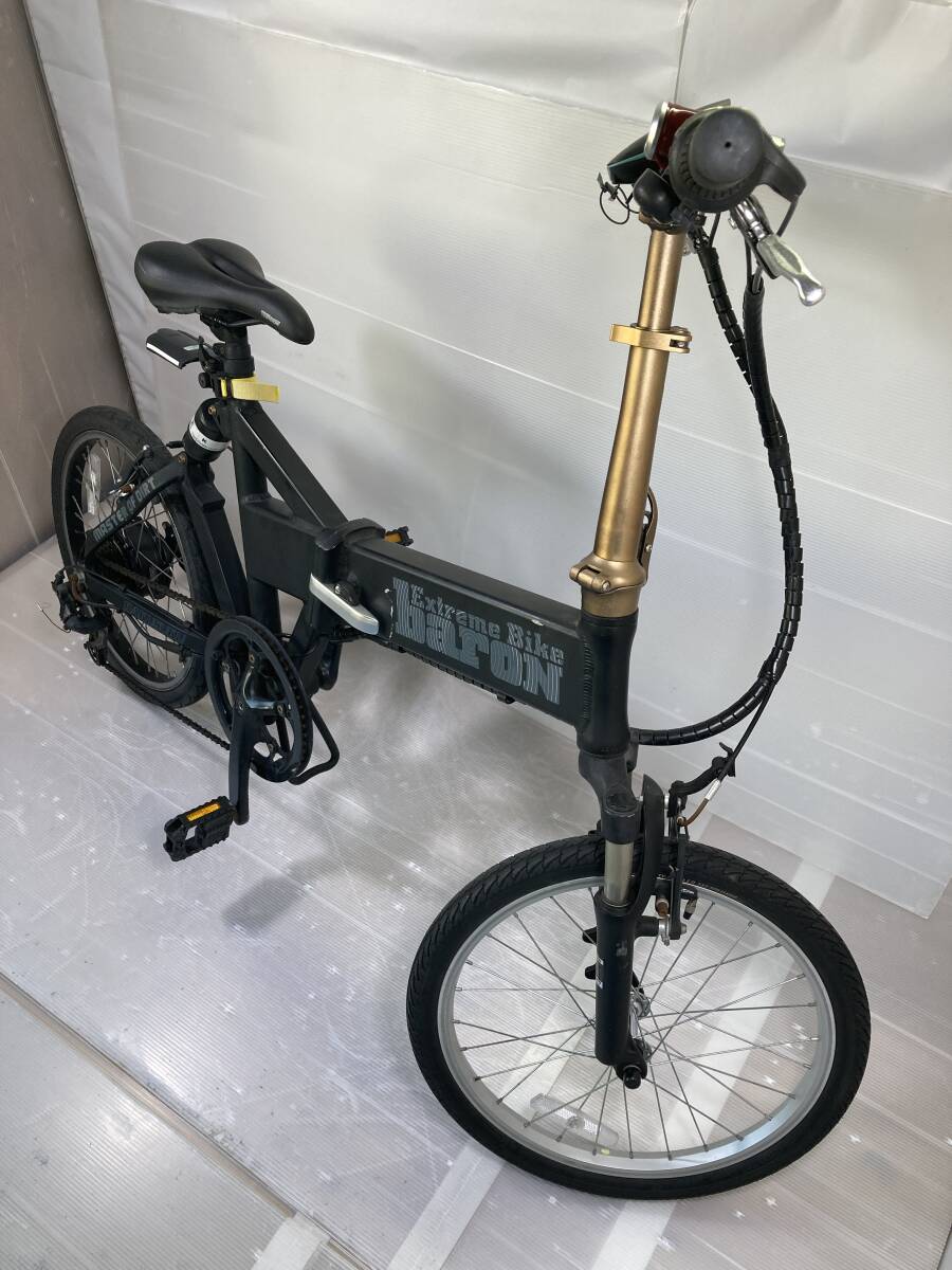 【全体的に状態が悪い】【ip2】ジャンク品 Extreme Bike Baron 折りたたみ 電動自転車 7段ギア 20インチの落札情報詳細 - Yahoo!オークション落札価格検索 オークフリー