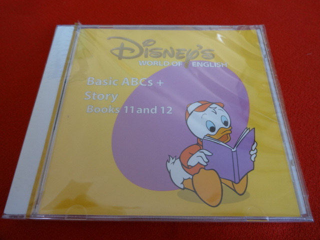 【未使用】 (新品)(未開封)ディズニー 英語システム DWE CD Disney’s World of English basic ABCs+ Story Book11and12【CD ...