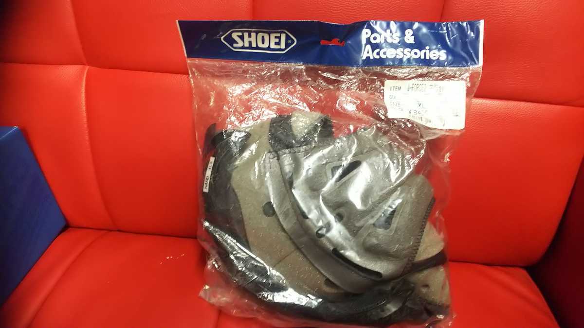 【新品】SHOEI J-FORCE2 J-FORCE 2 Jフォース2 内装セット XXL 当時 廃盤 検）未使用 J-STREAM ショウ ...