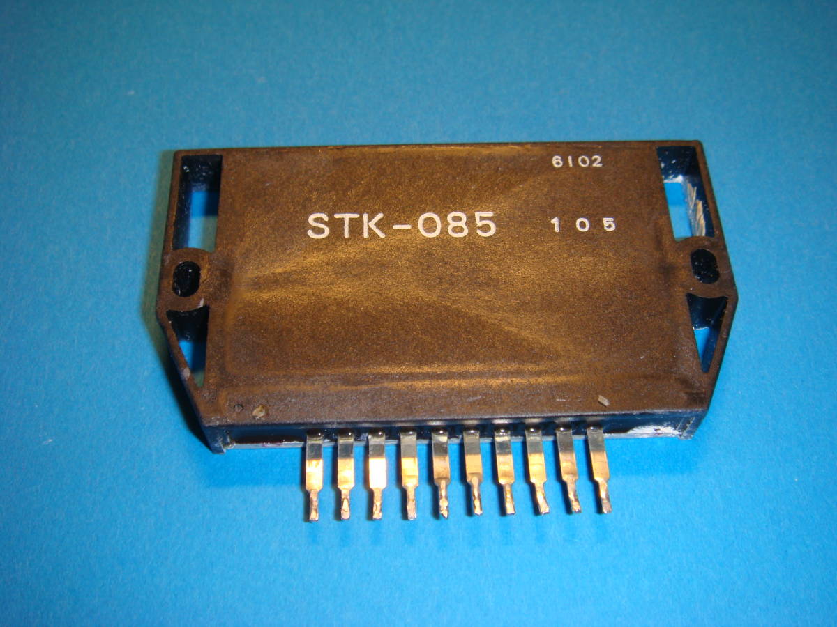 【傷や汚れあり】AUDIO HYBRID HiFi パワーアンプ IC STK-085 TSK085 60W 中古 ジャンク品 SANYO ...