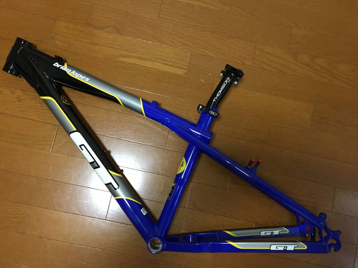 GT BRIAN LOPES 26インチ 中古フレームの落札情報詳細 - Yahoo!オークション落札価格検索 オークフリー