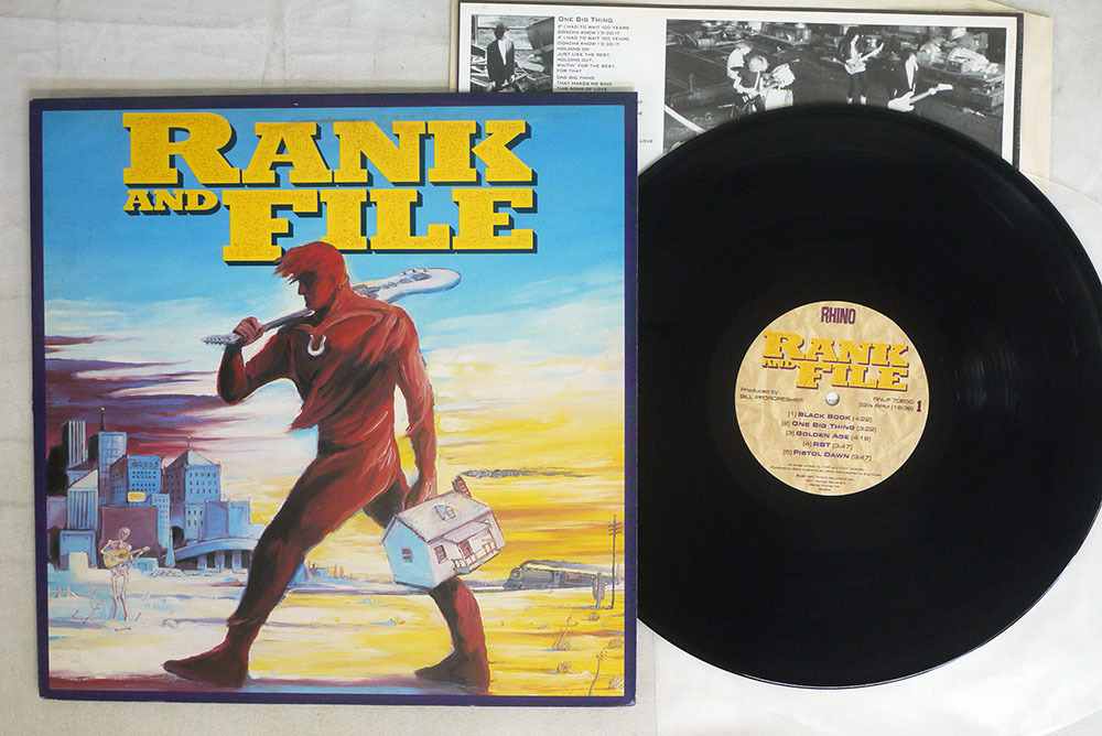 米 RANK AND FILE/RANK AND FILE/RHINO RNLP 70830の落札情報詳細 - Yahoo!オークション落札 ...