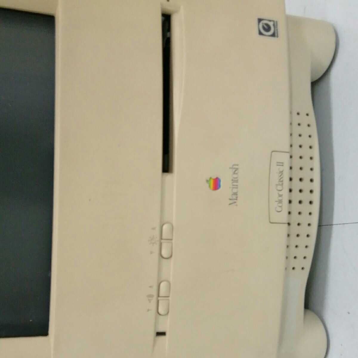 Apple COLOR CLASSIC II カラークラシック2 Macintosh 本体のみ ジャンクの落札情報詳細 - Yahoo ...