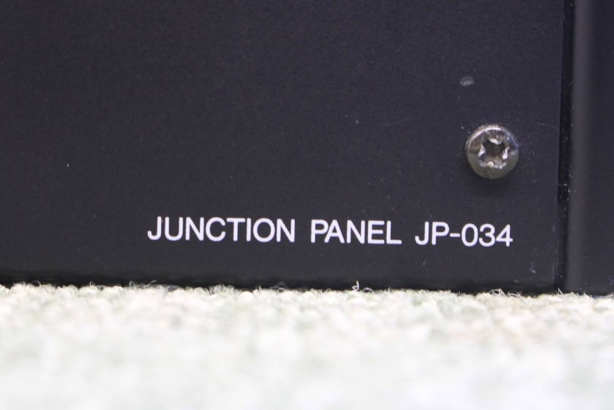 放送機材｜ジャンクションパネル｜TOA JP-034｜現状品 G9507の落札情報詳細 - ヤフオク落札価格検索 オークフリー