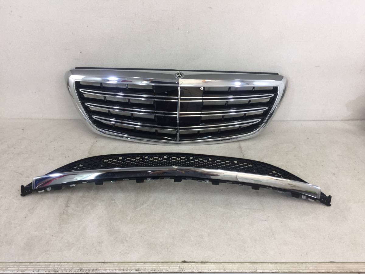 ベンツ W222 Sクラス 純正 フロントグリル センター ダクト カバー A2228802500の落札情報詳細 - ヤフオク落札価格検索 ...
