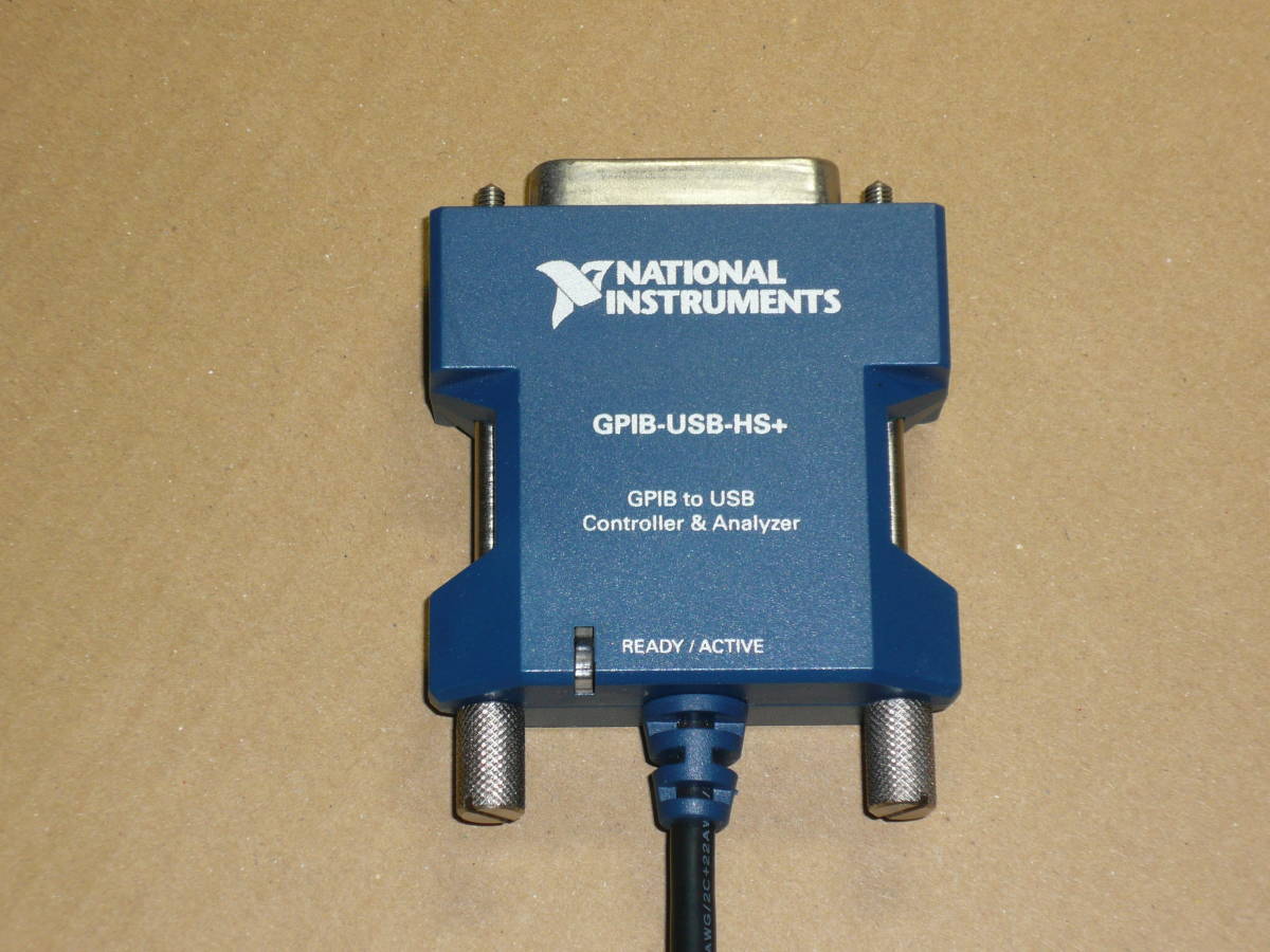 GPIB-USB-HS＋（National Instruments_ナショナルインスツルメンツ製)の落札情報詳細 - ヤフオク落札価格検索 オークフリー