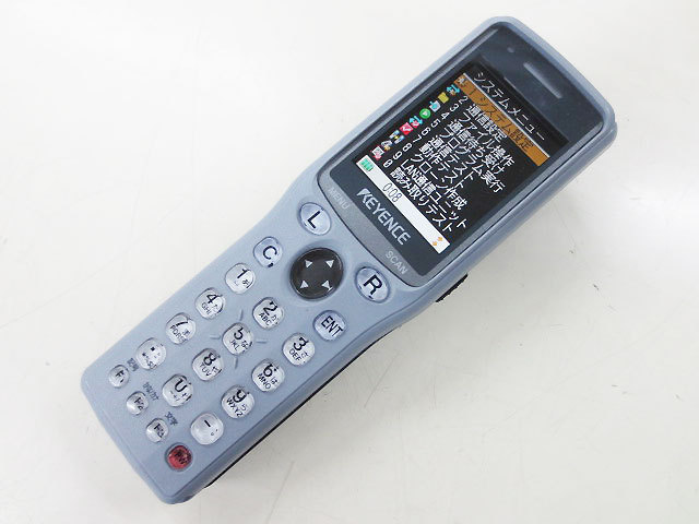 3台入荷 美品 キーエンス KEYENCE ハンディターミナル BT-1500シリーズ BT-1550WB 無線＋Bluetooth 初期化 ...
