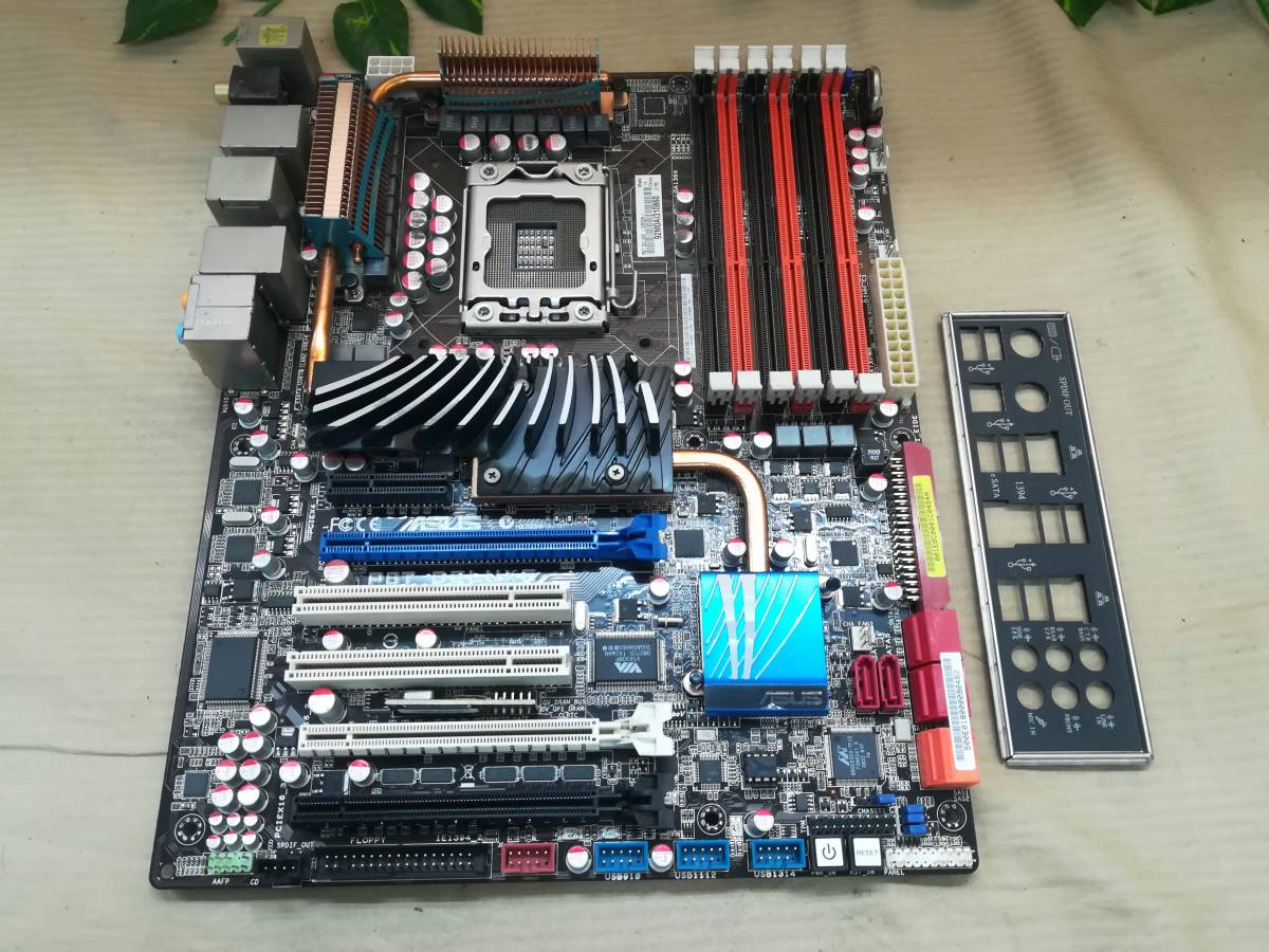 ASUS P6T Deluxe LGA1136 INTEL X58+ICH10R ATX DDR3 マザーボード/動作品の落札情報詳細 ...
