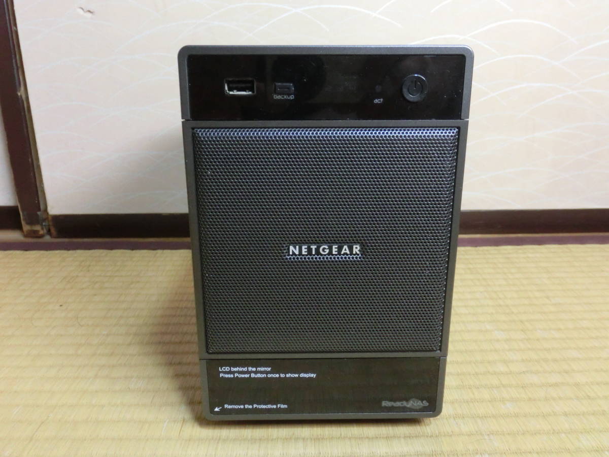 ★☆【中古美品】 NETGEAR ReadyNAS Ultra 4 ディスクレスモデル RNDU4000 メモリ2GB交換済み OS6(6. ...