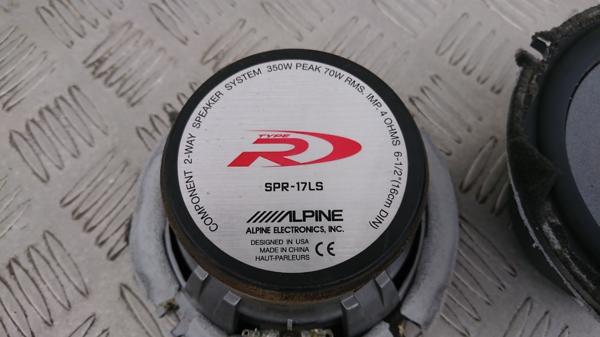 [さらに値下げ再出品！！] ALPINE [アルパイン] USアルパイン製 日本未発表モデル「SPR-17LS」の落札情報詳細 - ヤフオク ...