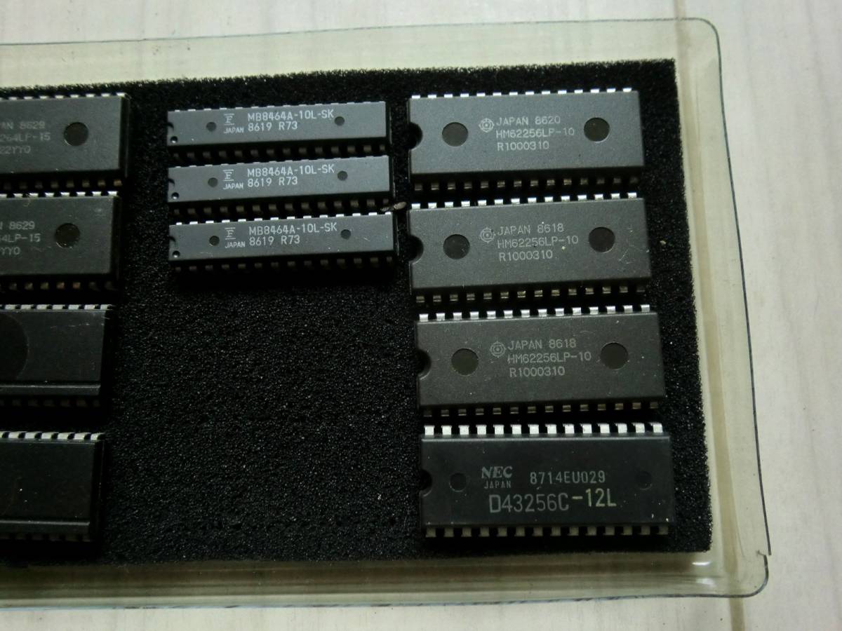 SRAM MB8464-12Lx11 MB8464A-10L-SKx3 HM6264LP-15x5 HM62256LP-10x3 ...