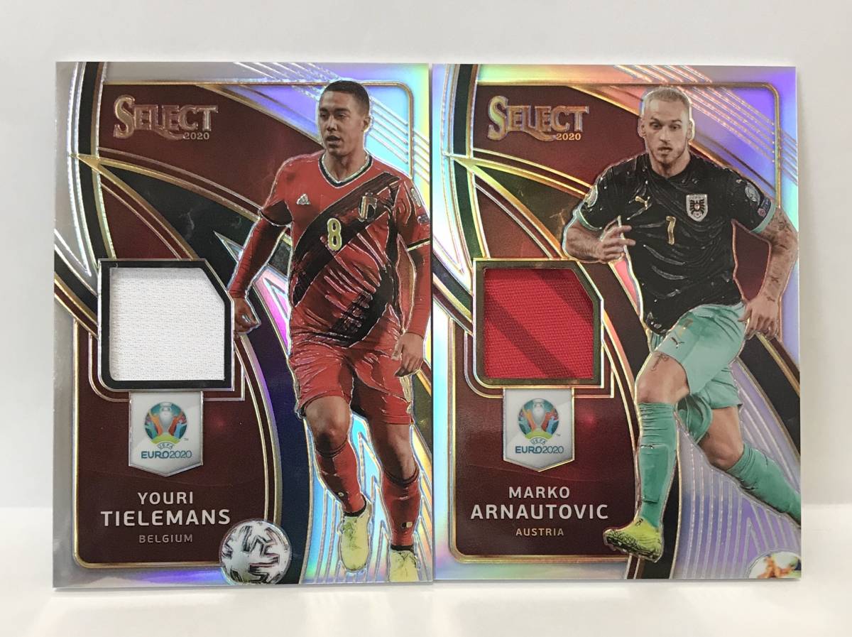 Marko Arnautovic / Youri Tielemans 2020 Panini Select UEFA Euro Preview ...