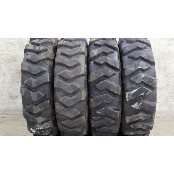 ボブキャット ジョブサン コマツSKシリーズに／DUNLOP/ダンロップ EF-185 5.70-12 4PR 4本SET／1997年製 中古特筆すべき損傷なし／手渡し可の落札情報詳細 ...