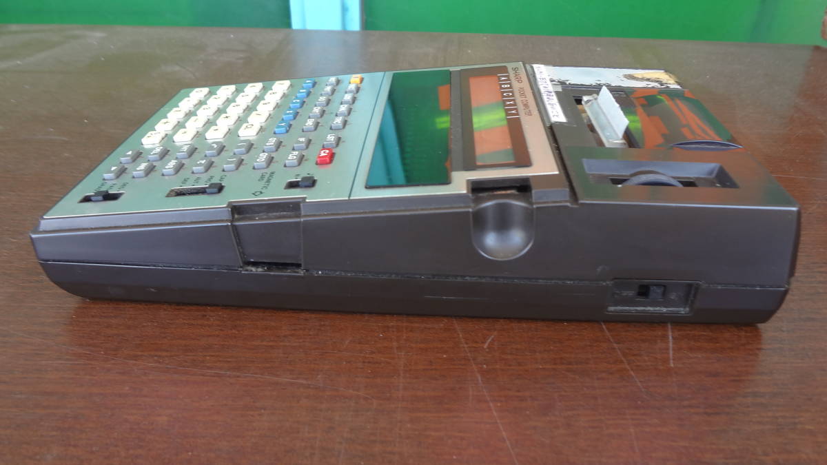 【ジャンク】シャープ SHARP PC-1300S ポケットコンピュター 電子計算機 ポケコン 関数電卓 希少 プリンター付きの落札情報詳細 ...