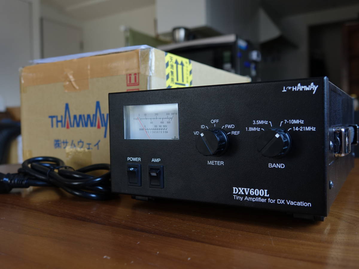 1円オークション売り切り！ サムウエイ DXV-600L 600Wリニアアンプ 完動品 の落札情報詳細| ヤフオク落札価格情報 オークフリー