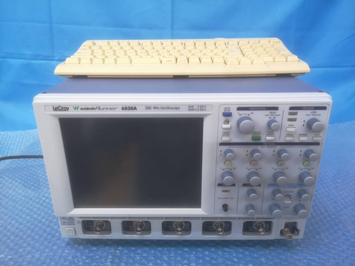 [CK3123] 中古 LeCroy WaveRunner 6030A 6KA OSCILLOSCOPE 350MHz オシロスコープ 現状 ...