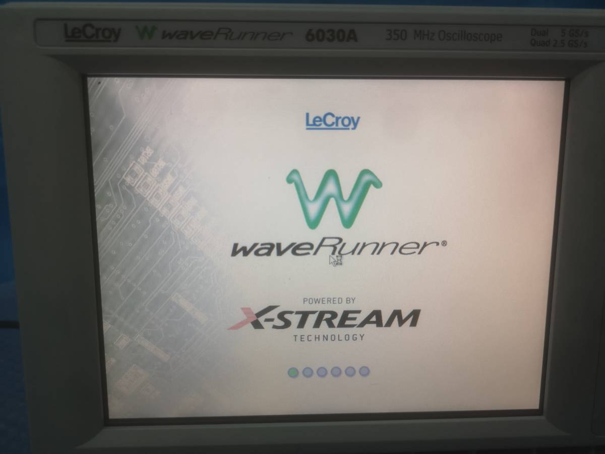 [CK3123] 中古 LeCroy WaveRunner 6030A 6KA OSCILLOSCOPE 350MHz オシロスコープ 現状 ...
