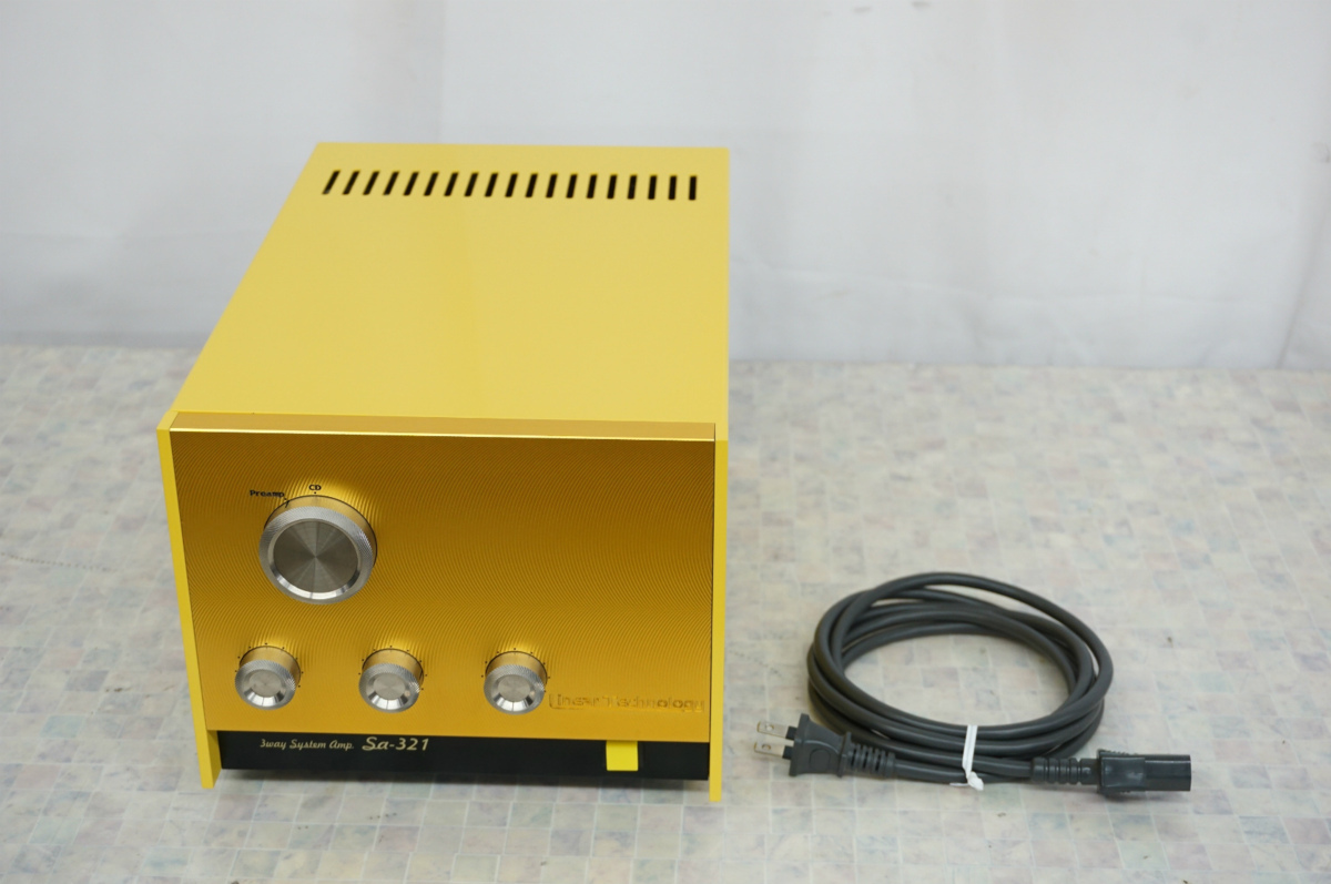 LT LINEAR TECHNOLOGY リニアテクノロジー Sa-321 パワーアンプ 3way System Amp 電源ケーブル付き a178312aの落札情報詳細 - Yahoo ...